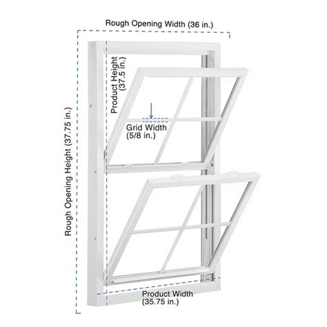 Standard Double Hung Window Sizes Complete Size Guide April 2026