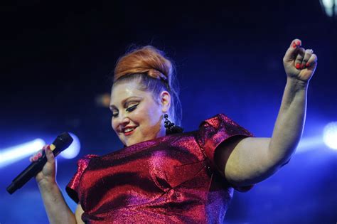 Foire Aux Vins La Joie Communicative De Beth Ditto à Colmar