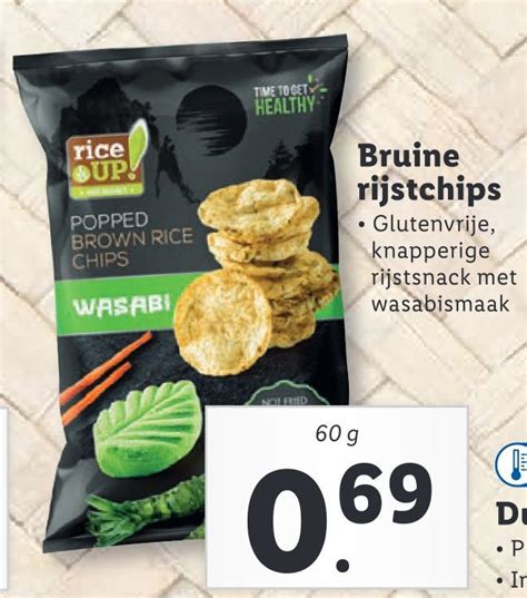 Bruine Rijstchips Aanbieding Bij Lidl