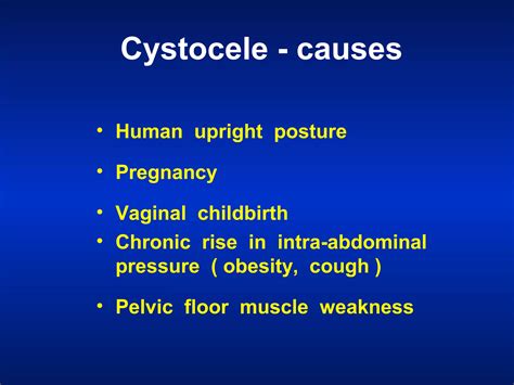 Modified Extended Anterior Vaginal Wall Repair For Cystocele Ppt