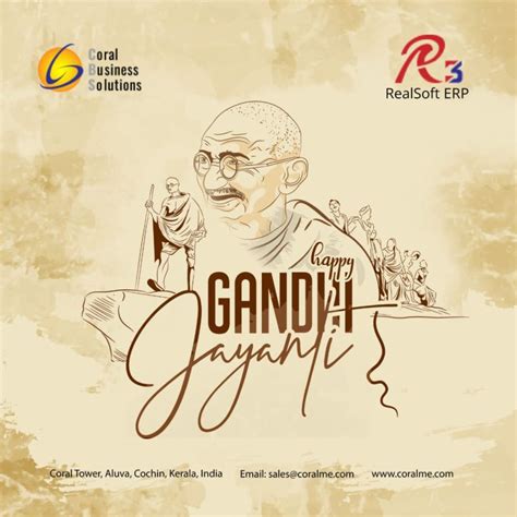 Coral Business Solutions On Linkedin Gandijayanti Gandhijayanti2022 Gandhi 2ndoctober