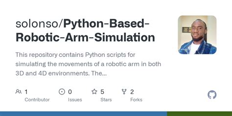 Github Solonsopython Based Robotic Arm Simulation This Repository Contains Python Scripts