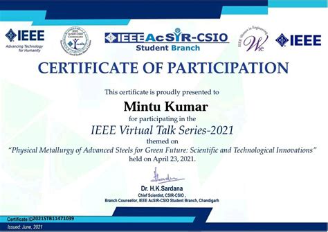 Mintu Kumar On Linkedin Ieee
