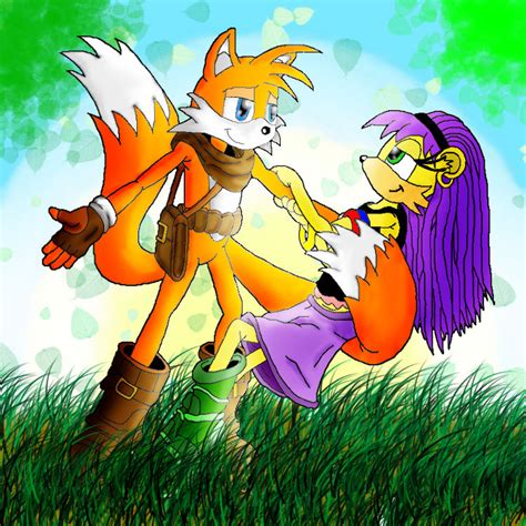 Tails And Mina 25 Years Later By Imperfect Chaos On Deviantart