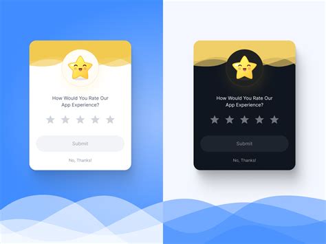 Rating Dialog Ui By F I Suhan On Dribbble