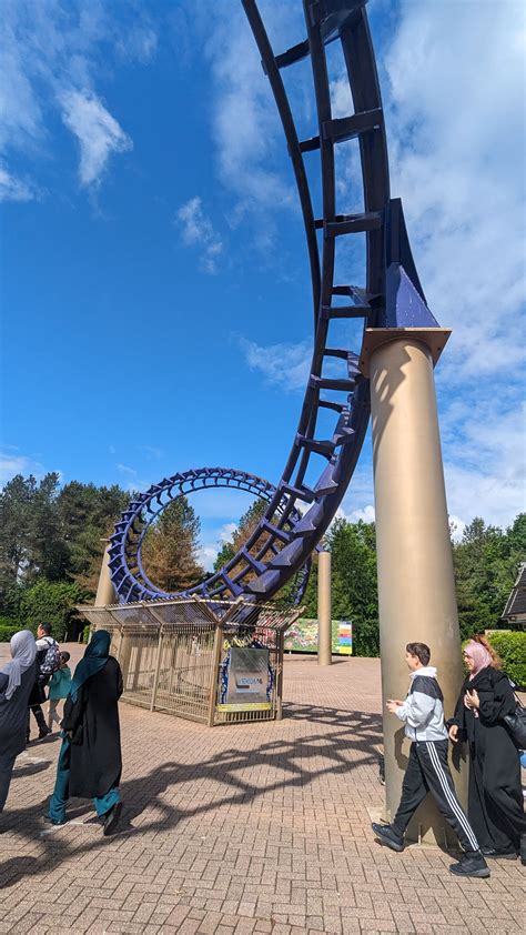 Alton Towers Corkscrew 1980 Thorpe Park Alton Tower