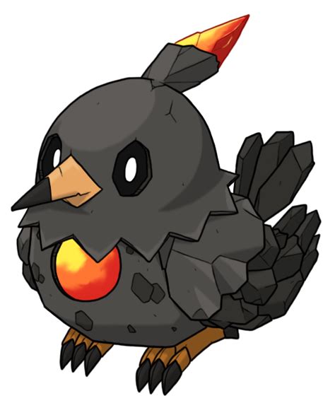 Starly Pokemon Cute Bird Flying Type Flock Behavior Evolves Into