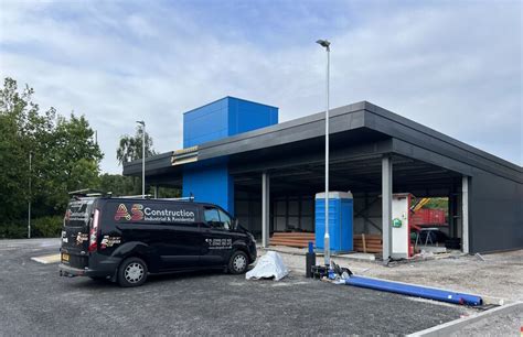 Greggs Swindon Drivethru Construction Contractors Groundworkers Cladding Simon Reading