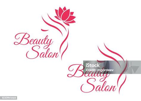 헤어 살롱 뷰티 살롱 화장품에 대 한 아름 다운 여자 로고 템플릿 배경 헤어 살롱 개념에 대한 스톡 벡터 아트 및 기타 이미지 개념 디자인 라벨 Istock