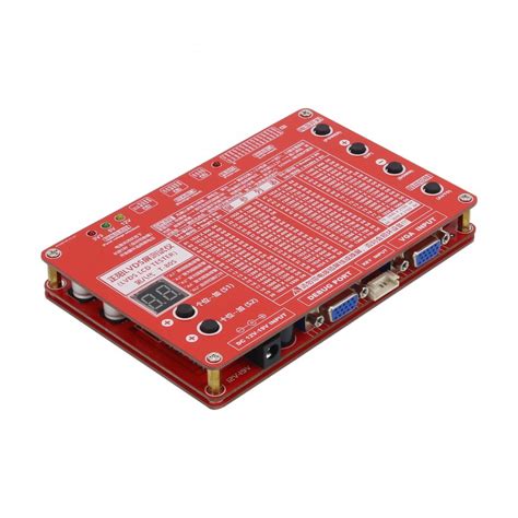 4K 2K LVDS LCD Tester LCD LED Panel Tester W 4K Adapter Board Max 2048x1536 For TV Laptop