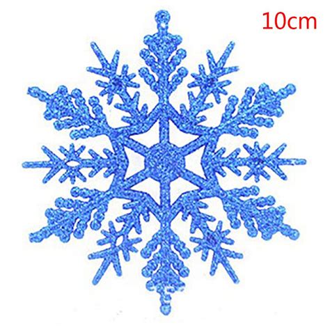 Badu Bg Злато сребро блясък на прах снежинка струни коледно дърво висяща висулка