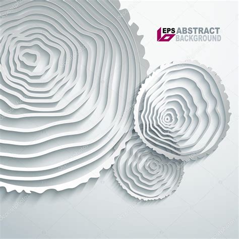 Abstract Tree Rings Background Stock Vector Image By Valenty 63888759