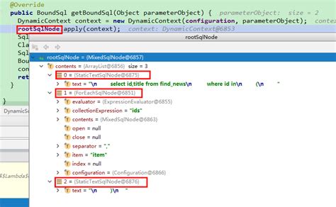 Analysis Of Dynamic Tag Foreach Parsing Process In Mybatis