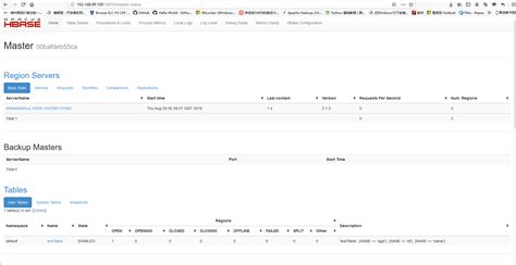 docker 安装hbase并测试 一棵二叉树 博客园