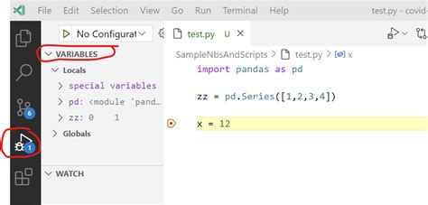 Debugger Does Not Show Variables In Variable Explorer · Microsoft Vscode Python · Discussion