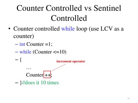 Ppt Introduction To Control Statements In C Programming Powerpoint