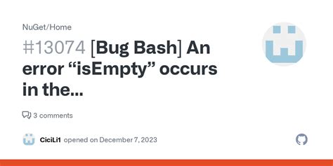 Bug Bash An Error “isempty” Occurs In The Installedupdated
