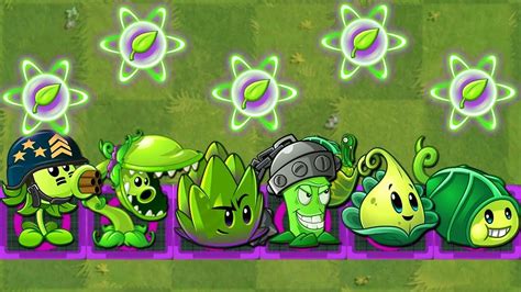 Pvz 2 Challenge All Green Plants Level 1 Power Up Vs Gargantuar Zombie Who Will Win Youtube