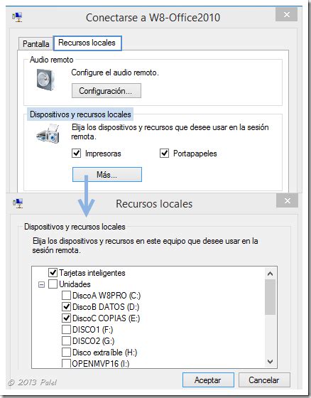 Windows 8 1 Hyper V Sonido reproducción y micrófono y otros