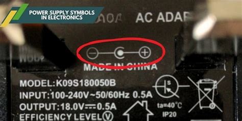 Power Supply Symbols Explained Polarity Ratings And Safety