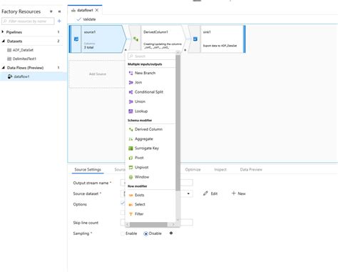 Azure Data Factory の Mapping Data Flow と Wrangling Data Flow について At Se の雑記