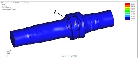 Solved Shaft Fea Simulation Torque And Constraints Ptc Community