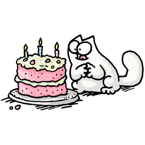 Кот с тортом рисунок 40 фото