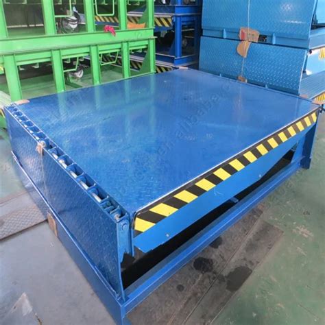 Manual Dock Leveler Fixed Electric Hydraulic Loading Dock Ramp Leveler Mechanical Dock Leveler