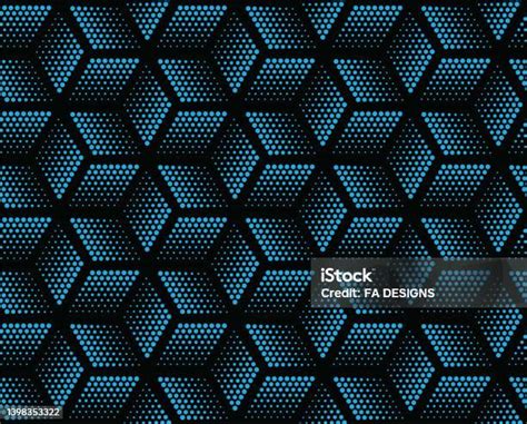 원활한 하프톤 육각형 모양 도트 패턴 벡터 직물 및 섬유 인쇄를위한 기하학적 하프톤 추상 패턴 스포츠 저지 텍스처 포장지 배경 및 포장 반복에 대한 스톡 벡터 아트 및 기타