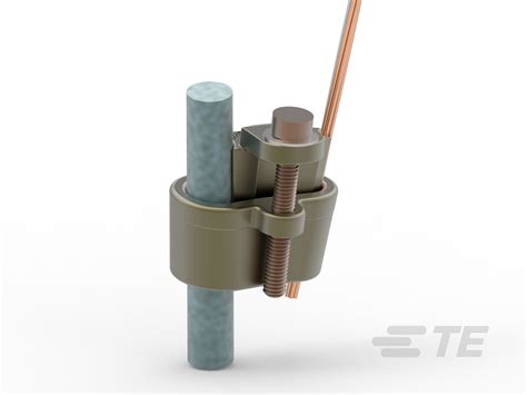 Grounding Grid Connector 4 Awg 075 In Cable Out Dia Max Copper