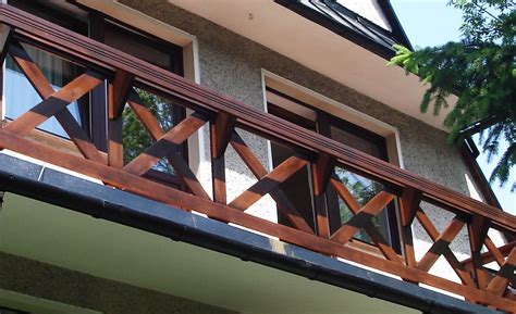 Drewniane Balustrady Balkonowe I Tarasowe