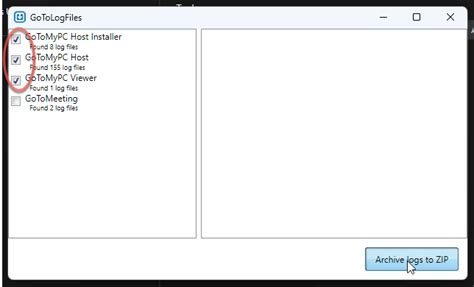 Send Gotomypc Log Files From Your Windows Or Mac Host Computer Gotomypc Support