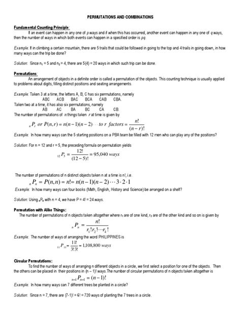 counting techniques pdf permutation discrete mathematics