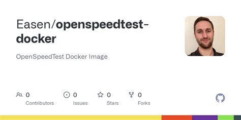 Github Easenopenspeedtest Docker Openspeedtest Docker Image