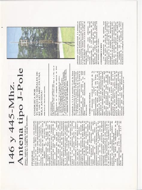 Antena J Pole Dual Band 144 440 Mhz Pdf