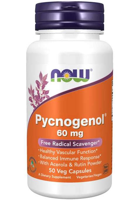 Now Pycnogenol Supplement First