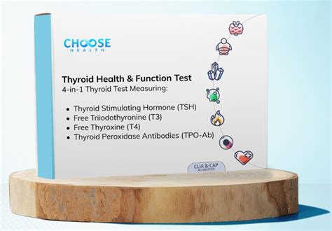 Thyroid Test 4 In 1 At Home Thyroid Test Tsh T3 T4