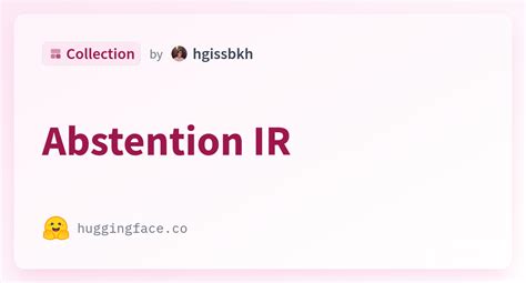 abstention ir a hgissbkh collection