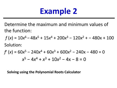 Single Variable Optimization And Multi Variable Optimizatiuonpptx Physics Science
