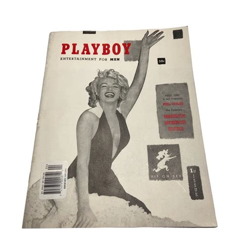 Playboy First Issue 1953 Marilyn Monroe Hugh Hefner 2014 Reprint £47