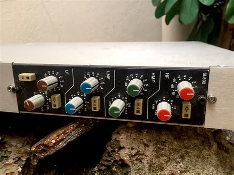 Solid State Logic SSL 5000 Stereo Equalizer 2 Modules SL 502 Reverb