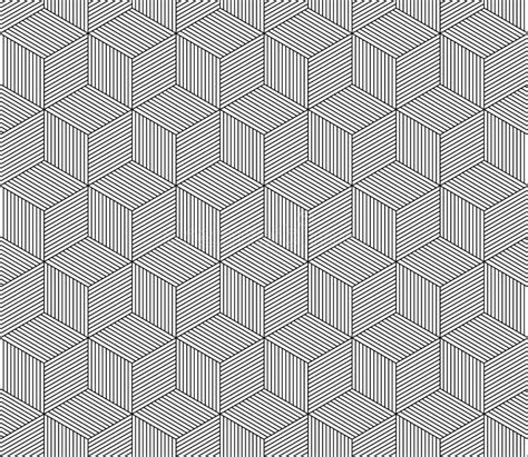 Abstract Geometric Seamless Pattern With 3d Cubes Stock Vector Illustration Of Fashion Pastel