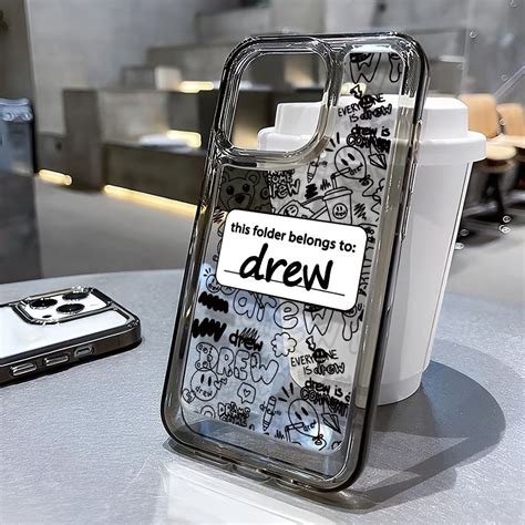 Jual Tpu Shockproof Seni Asli Garis Kartun Soft Case Hp Iphone E Plus Pro Max Pro Max