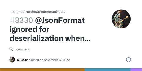Jsonformat Ignored For Deserialization When Introspected Present