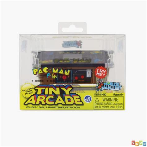 Tiny Arcade Pac Man Tabletop Edition Vgdb Vídeo Game Data Base