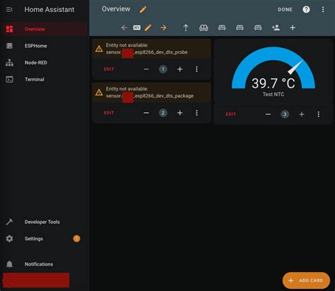 Ntc Thermistor Dashboard Error Esphome Home Assistant Community