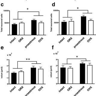 Effects Of Sex Or Gonadectomy On The Morphological Features Of Download Scientific Diagram