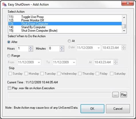 How To Auto Shut Down Computer Every After Hour