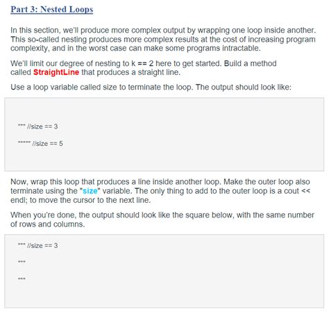 Solved In This Section We Ll Produce More Complex Output By Chegg