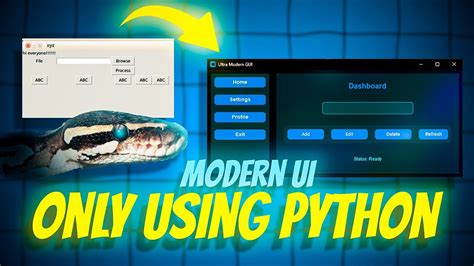 Stop Using Outdated Tkinter Uis This Is The Future Of Python